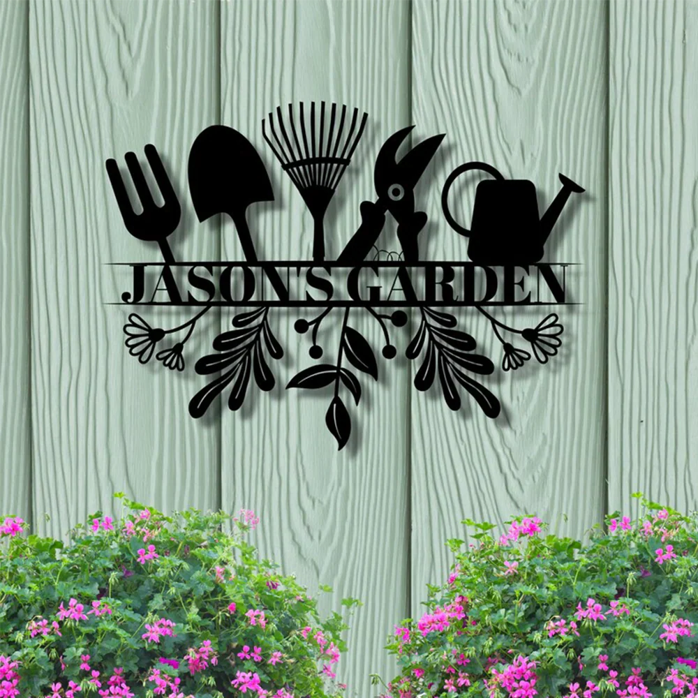 Custom Metal Garden Sign – House Sign Metal